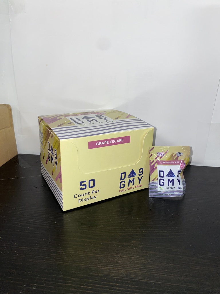 D9 GMY Sativa-Grape Escape 50CT | Carytown Tobacco Inc.